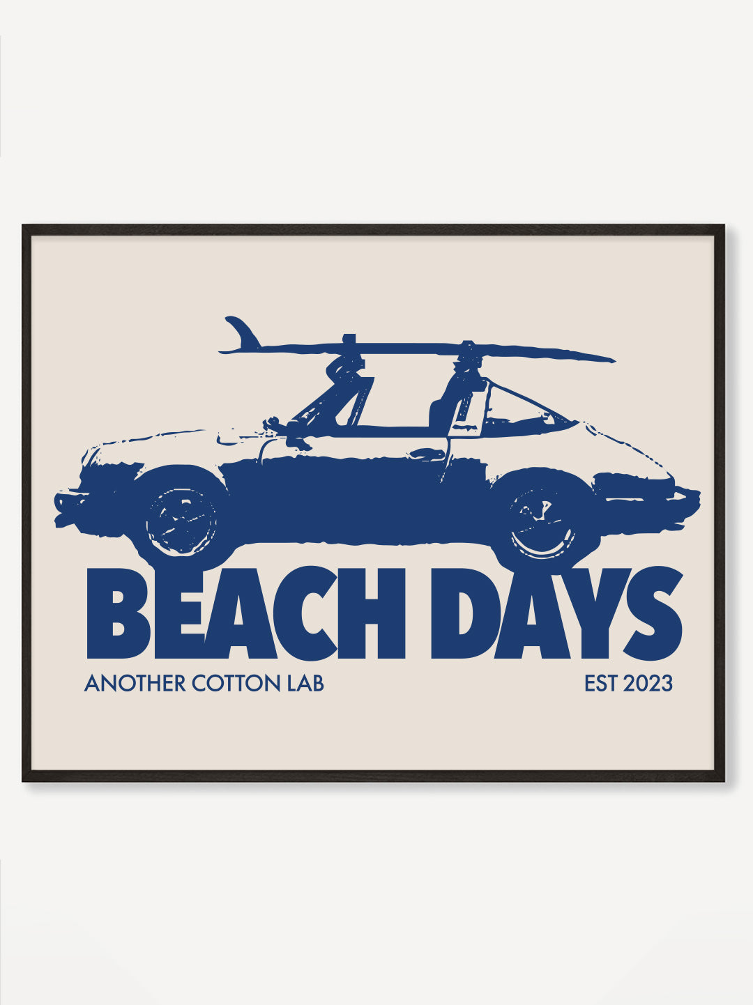Beach Days Poster – AnotherCottonLab